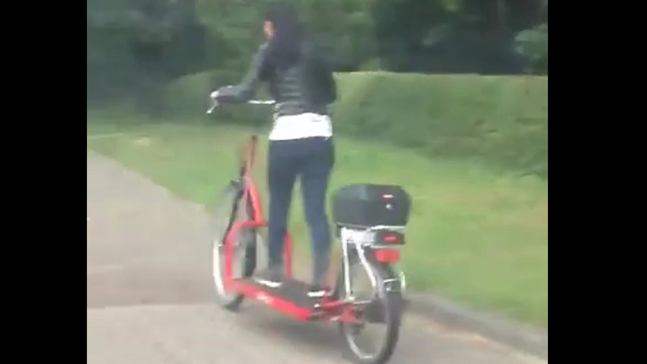 Als je liever loop dan fiets is dit misschien een oplossing fiets met ...